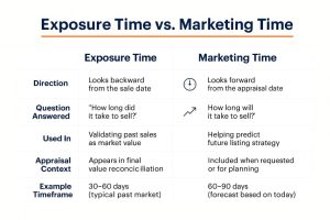 Exposure Time vs. Marketing Time for Appraisals - Appraisal Today